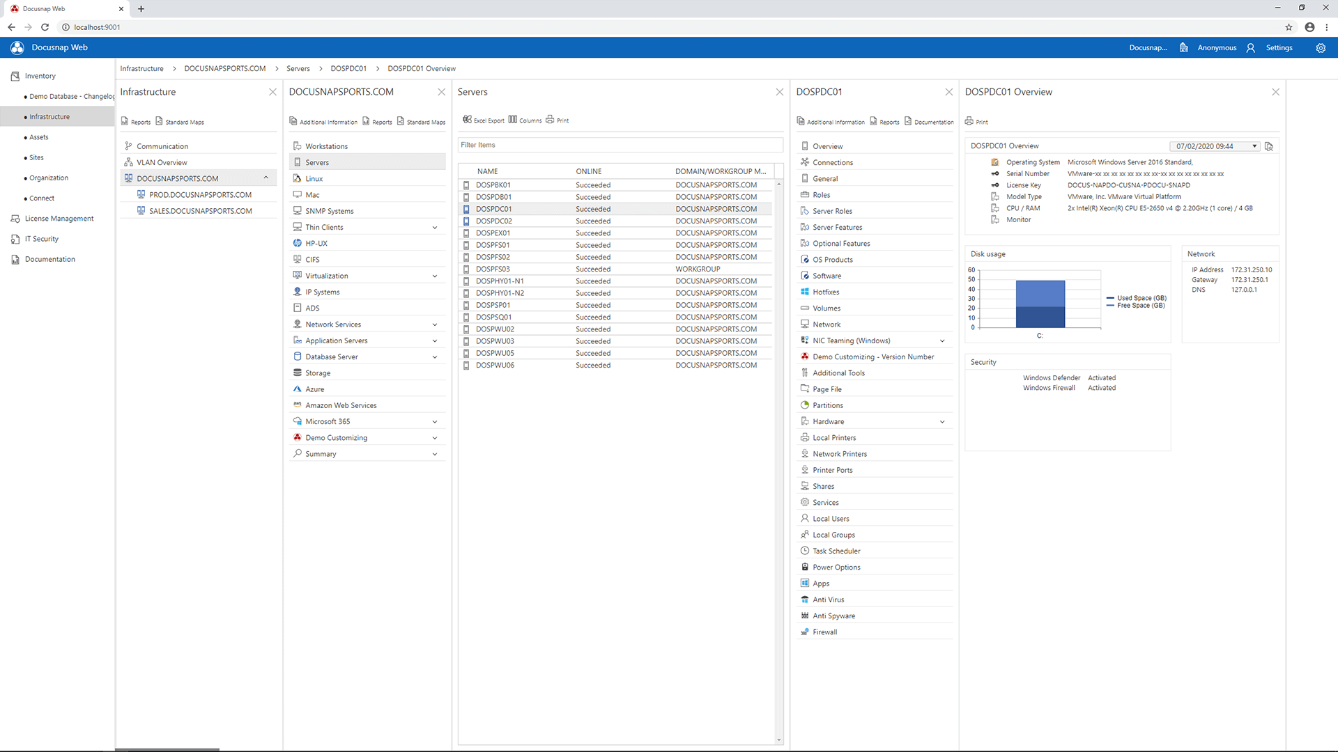 Docusnap – Inventory, Analysis and IT Documentation