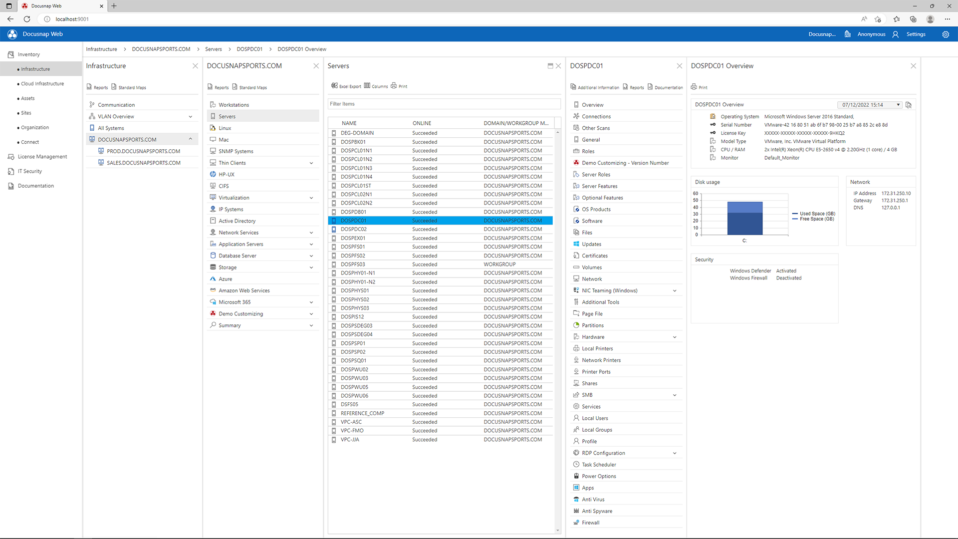 Docusnap – Inventory, Analysis and IT Documentation