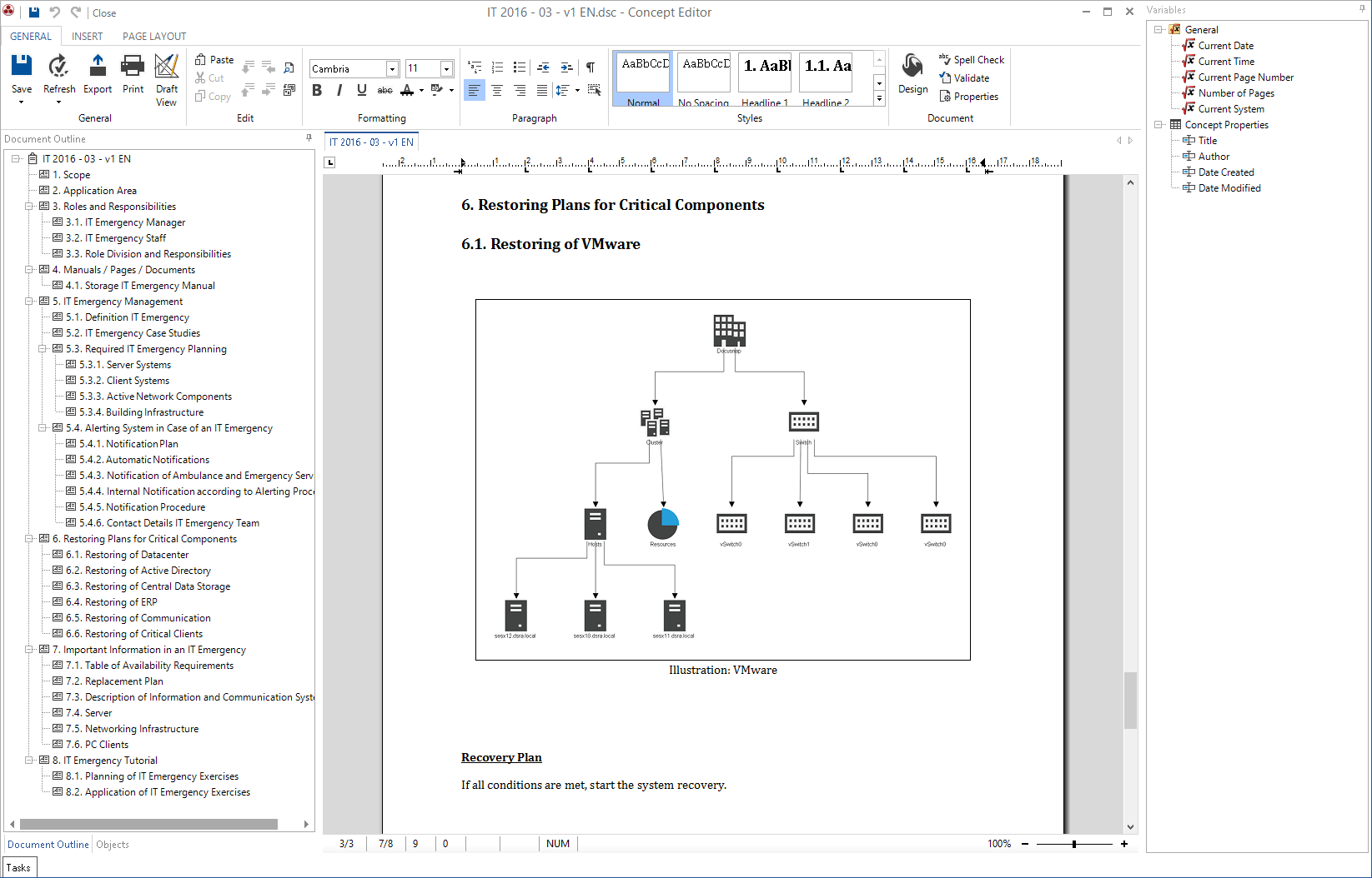 Network documentation without agents